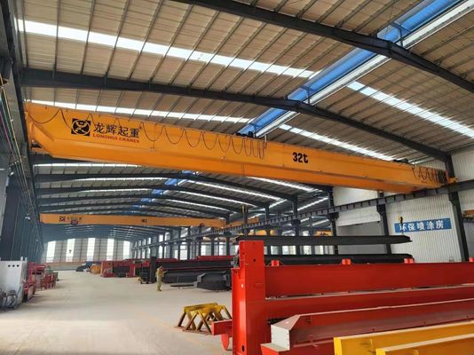 Emergency Stop Automatic Gantry Crane 50 Meters Lifting Single Girder ...