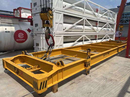 20m Lifting Height Quay Container Crane Spreader 20-45t Load Capacity