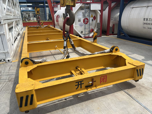 20m Lifting Height Quay Container Crane Spreader 20-45t Load Capacity