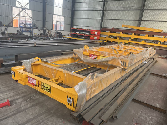 Wire Rope Hoist Container Lifting Spreader Compact Overload Protection